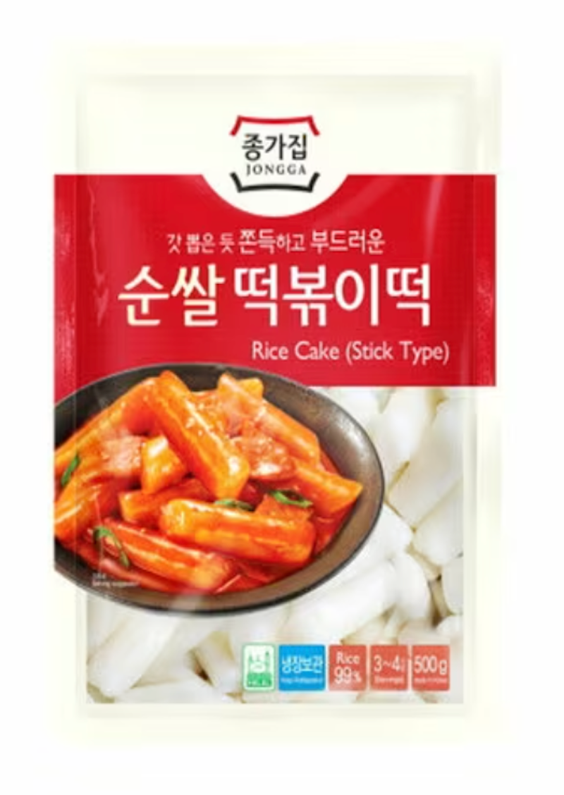 JONGGA Rice Cake Stick 500g IndianMarket JONGGA Rice Cake Stick 500g IndianMarket