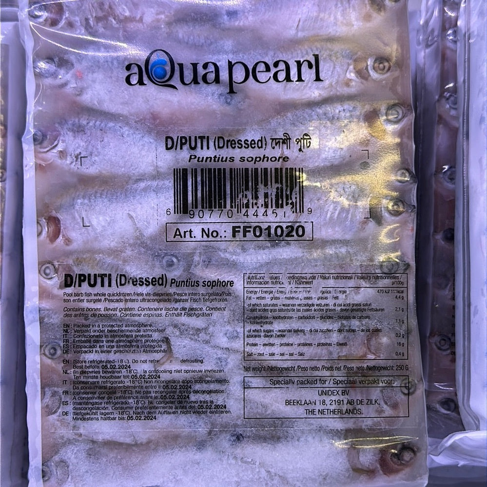 AP Frozen Puti Fish Dressed 250g – IndianMarket