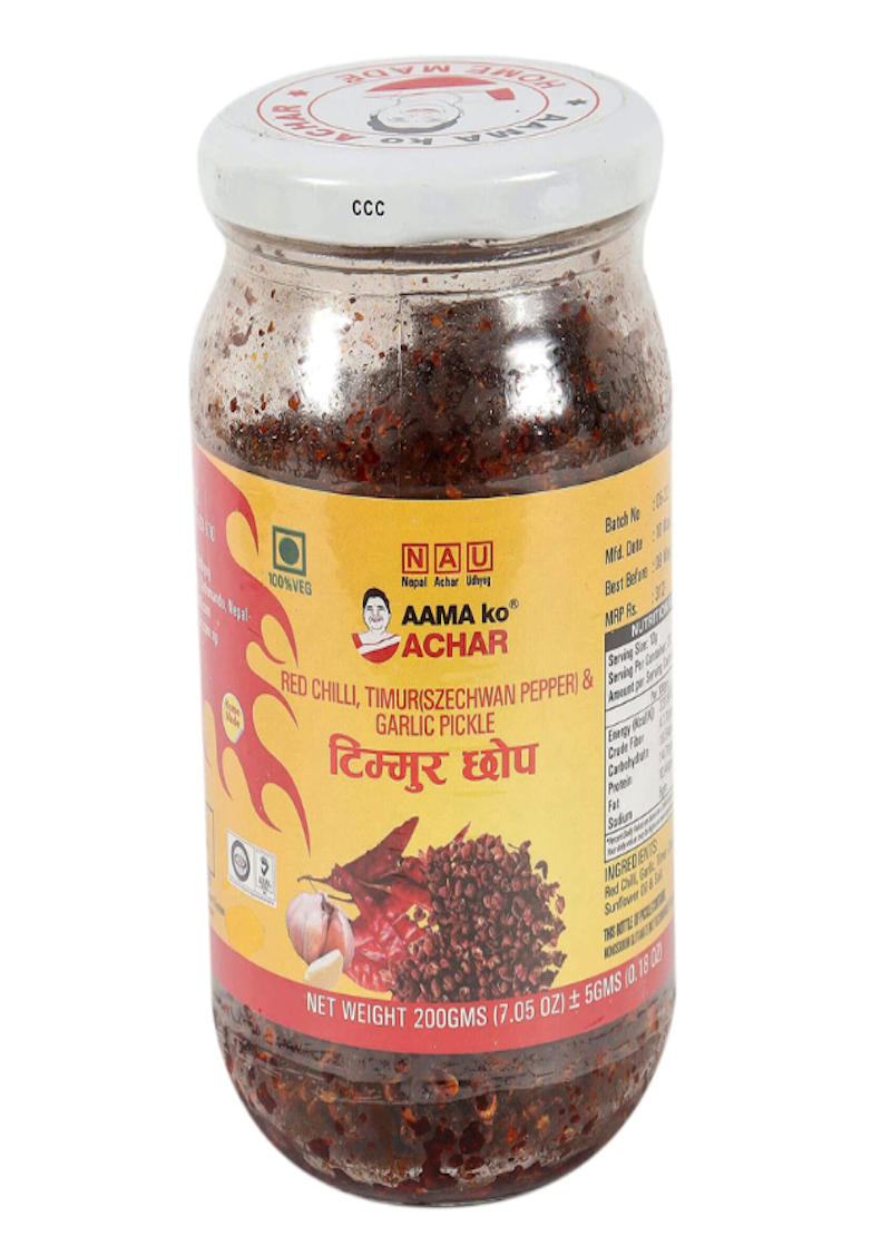 AAMA KO Timur Chhop Pickle 200g – IndianMarket