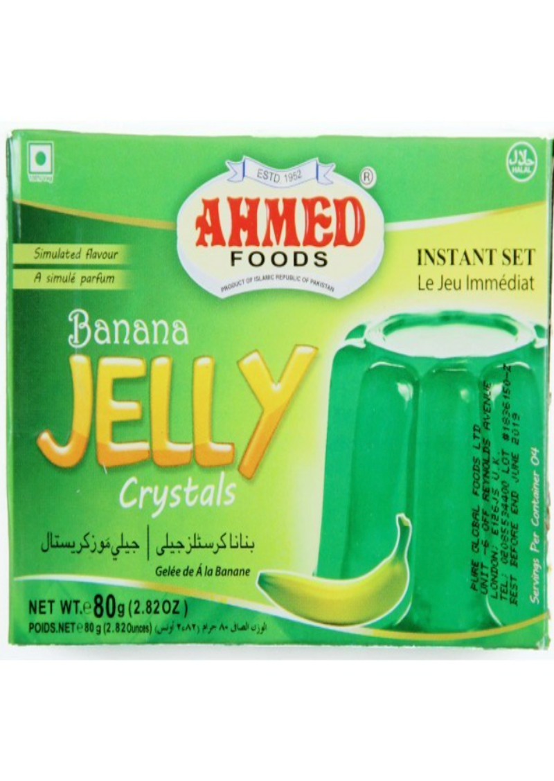 AHMED Banana Jelly 70g – IndianMarket