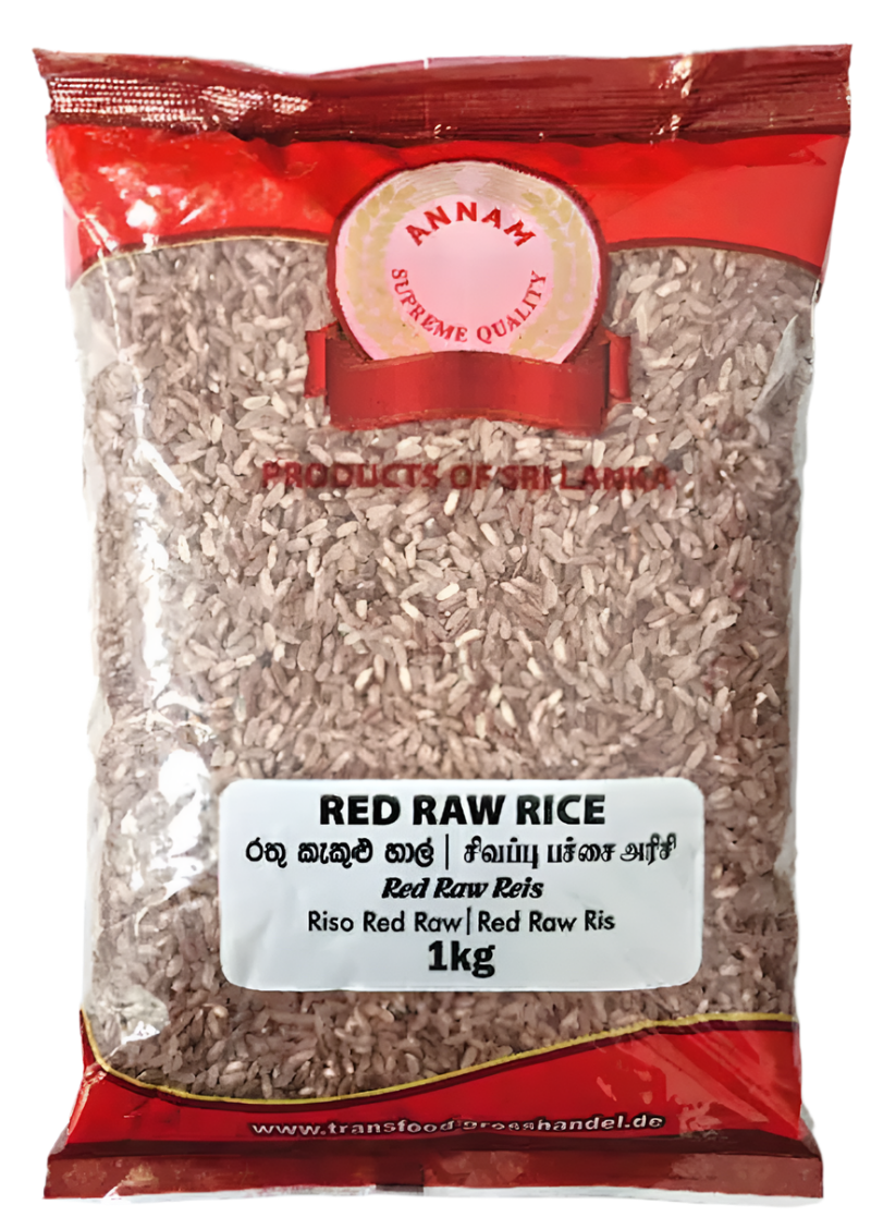 ANNAM Red Polished Rice 1kg – IndianMarket