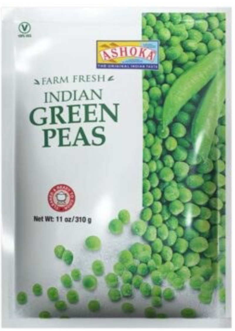 ASHOKA Frozen Green Peas 310g – IndianMarket