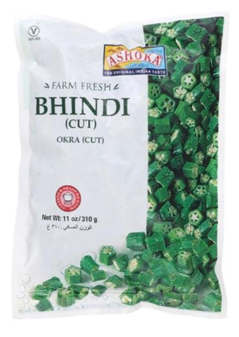 ASHOKA Frozen Okra Cut 310g – IndianMarket
