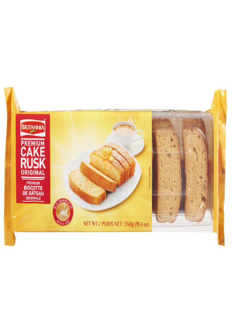 BRITANNIA Cake Rusks 550g – IndianMarket