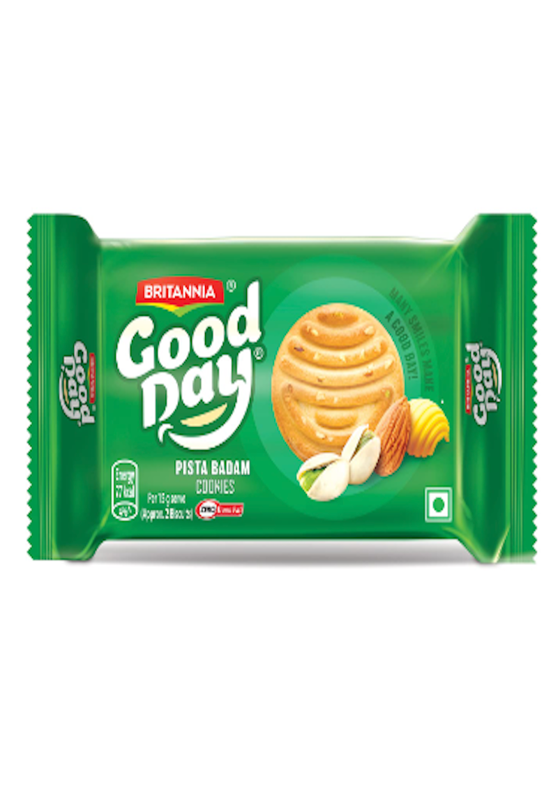 BRITANNIA Good Day Pista Almond Cookies 200g – IndianMarket