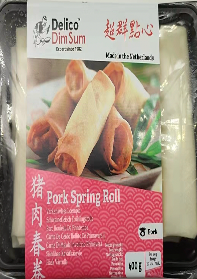 DELICO DIMSUM Frozen Pork Spring Roll 400g – IndianMarket