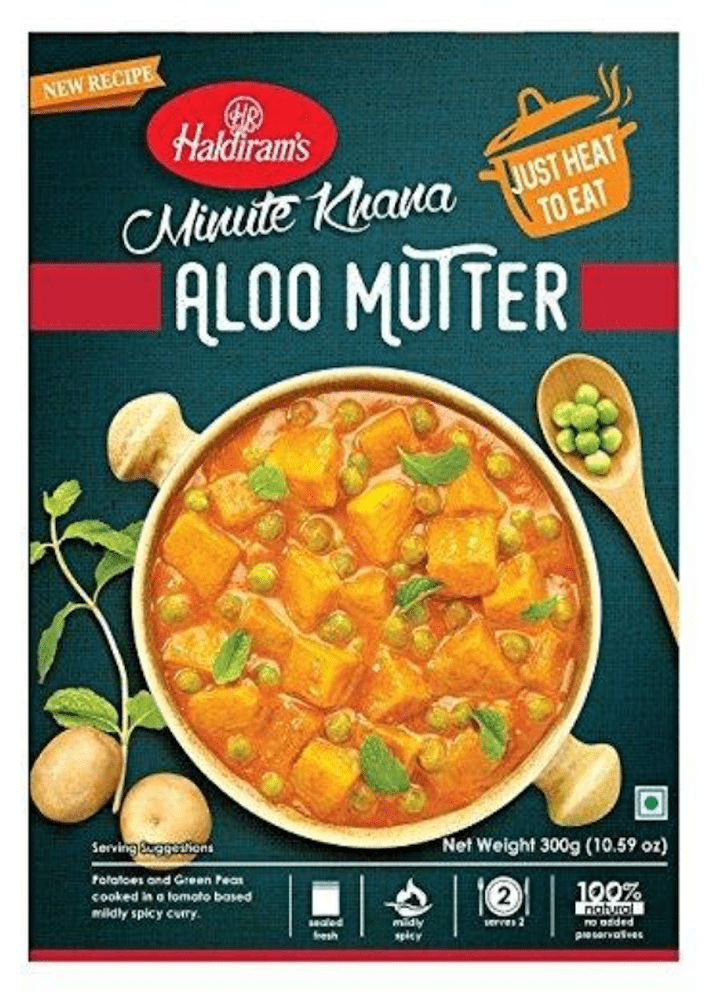 HALDIRAMS RTE Aloo Mutter 300g – IndianMarket