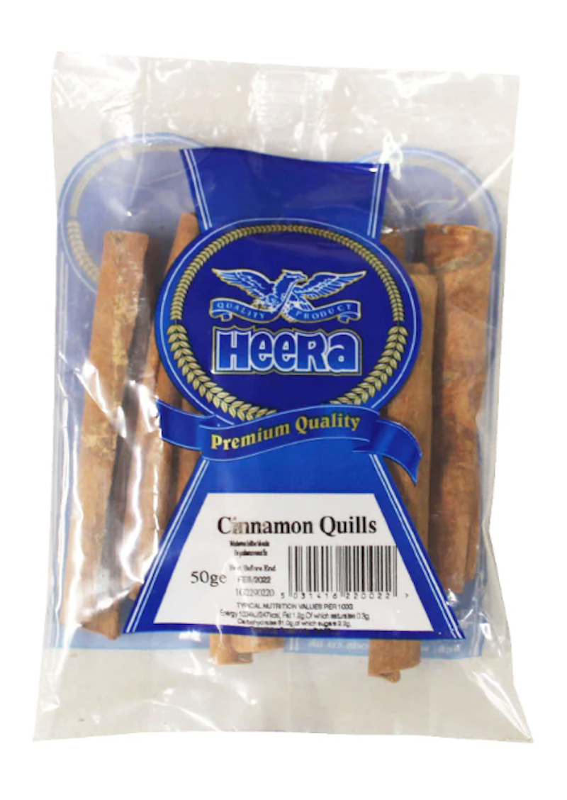 HEERA/KRG Cinnamon Quills 50g – IndianMarket