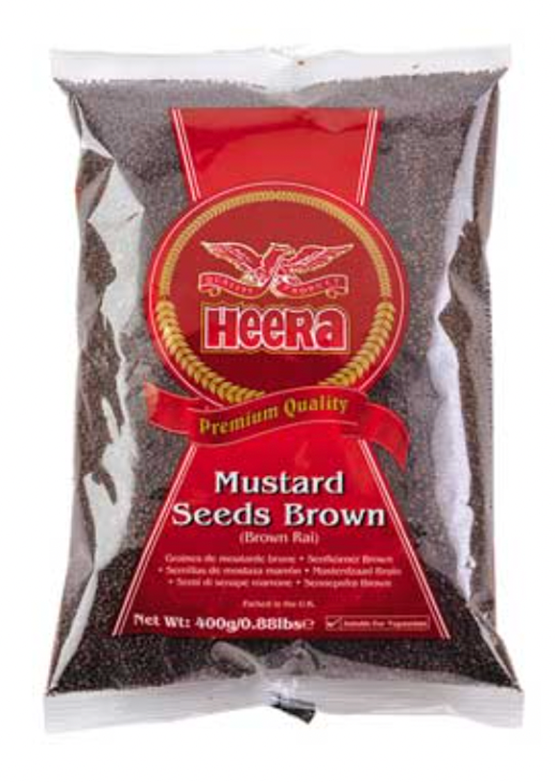 HEERA Mustard Seeds Brown 400g – IndianMarket