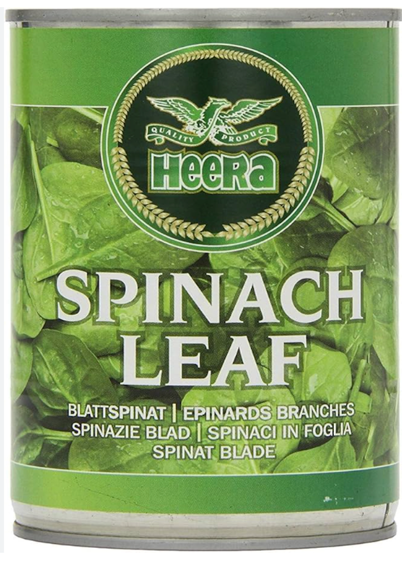 HEERA Spinach Leaf (Can) 380g – IndianMarket