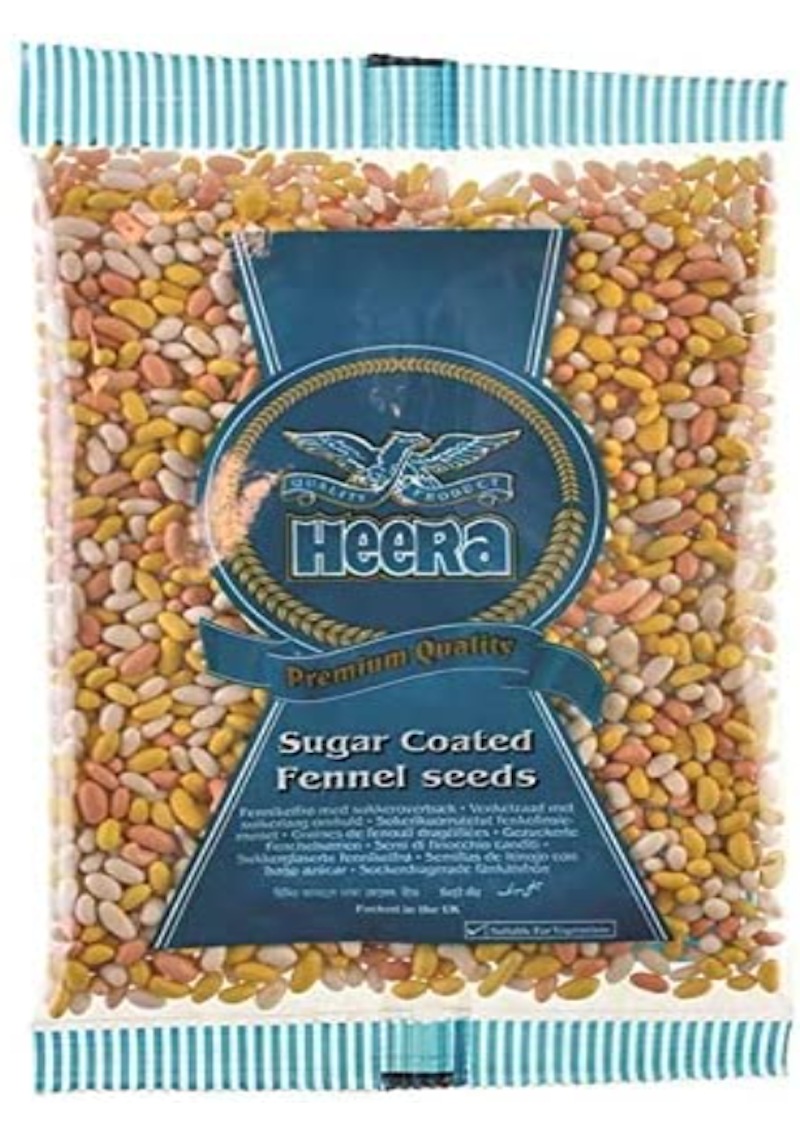 HEERA Sugar Coated Fennel Seeds 1kg – IndianMarket