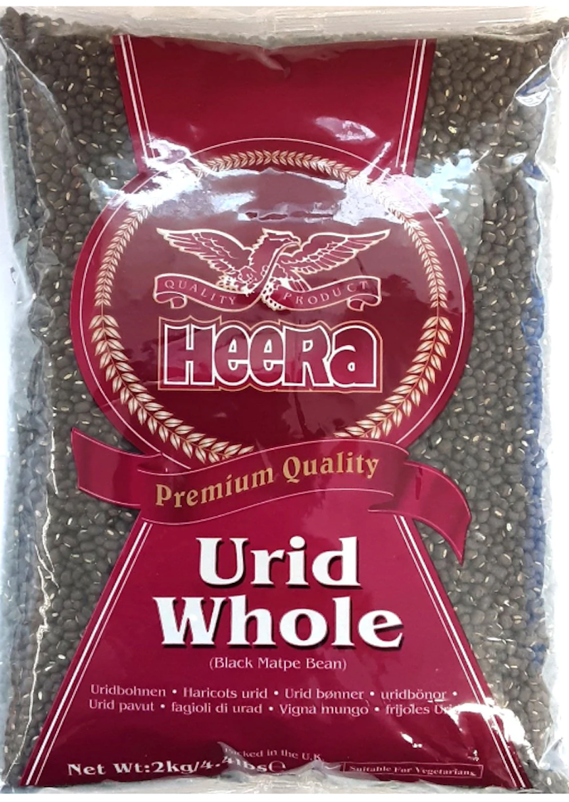 HEERA Urid Whole 2kg – IndianMarket