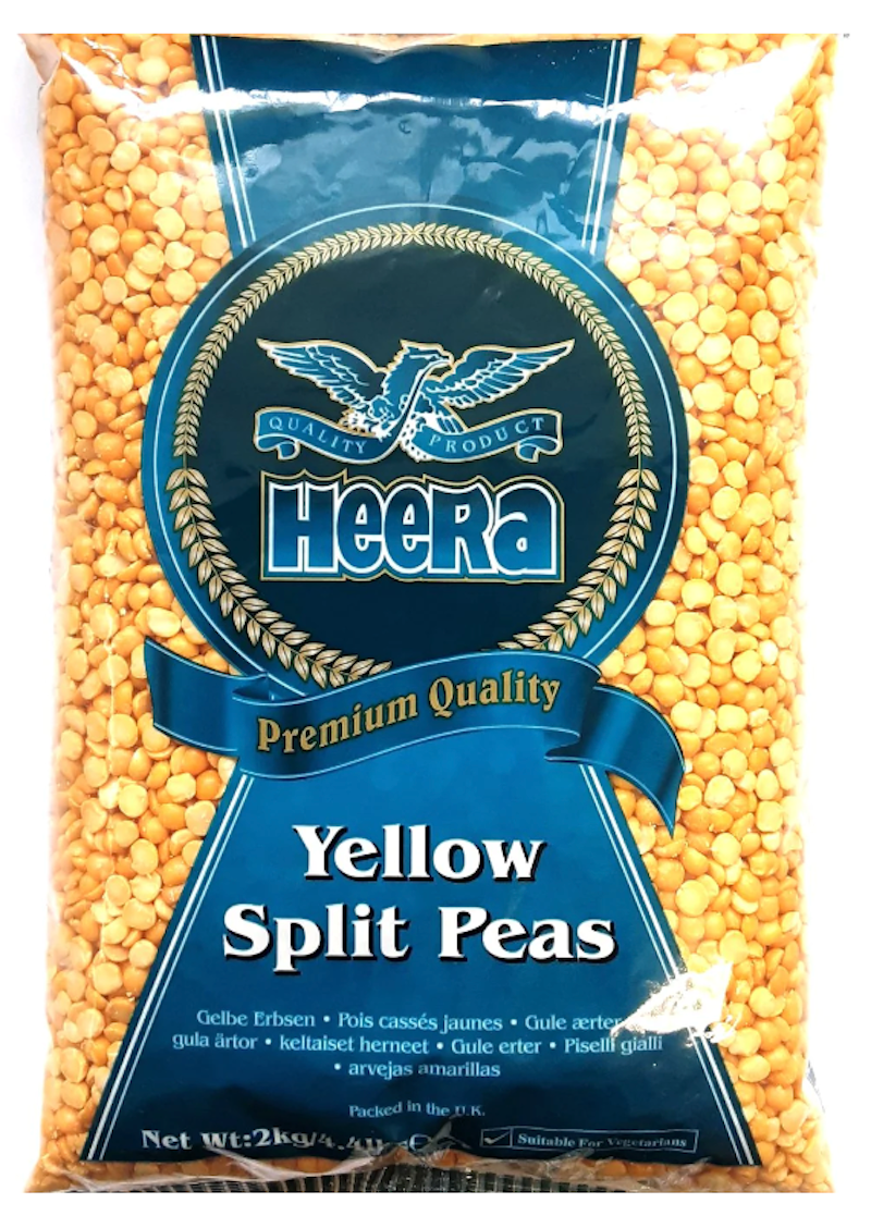 HEERA Yellow Split Peas 2kg – IndianMarket