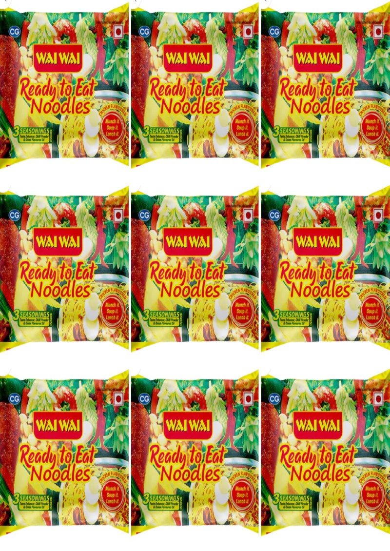 WAI WAI Chicken Noodles 75g X 9pcs – IndianMarket