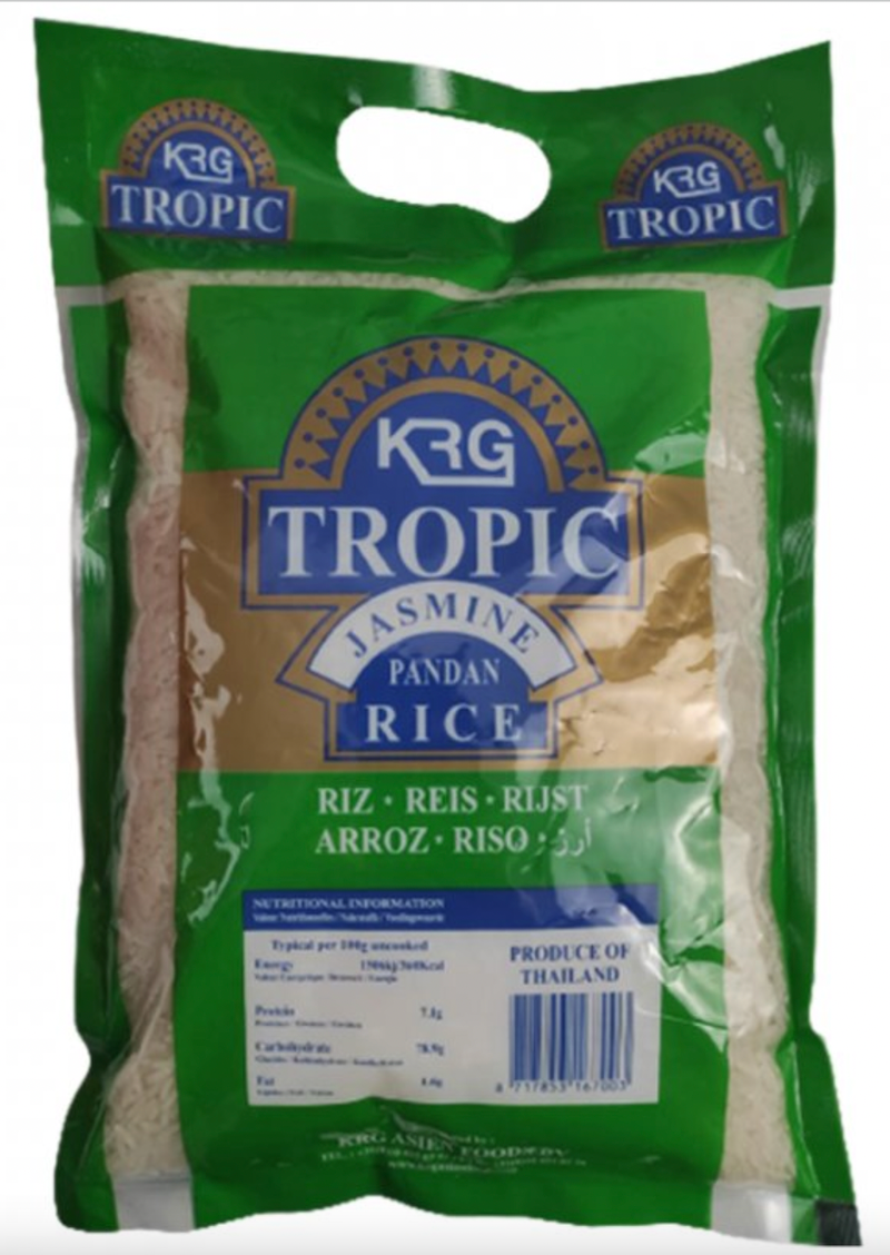KRG TROPIC Jasmin Rice 4.5kg – IndianMarket