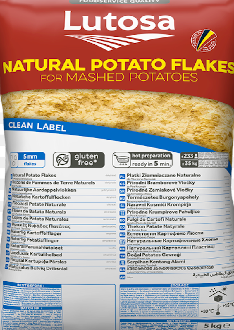 LUTOSA Potato Flakes Fufu 5kg – IndianMarket