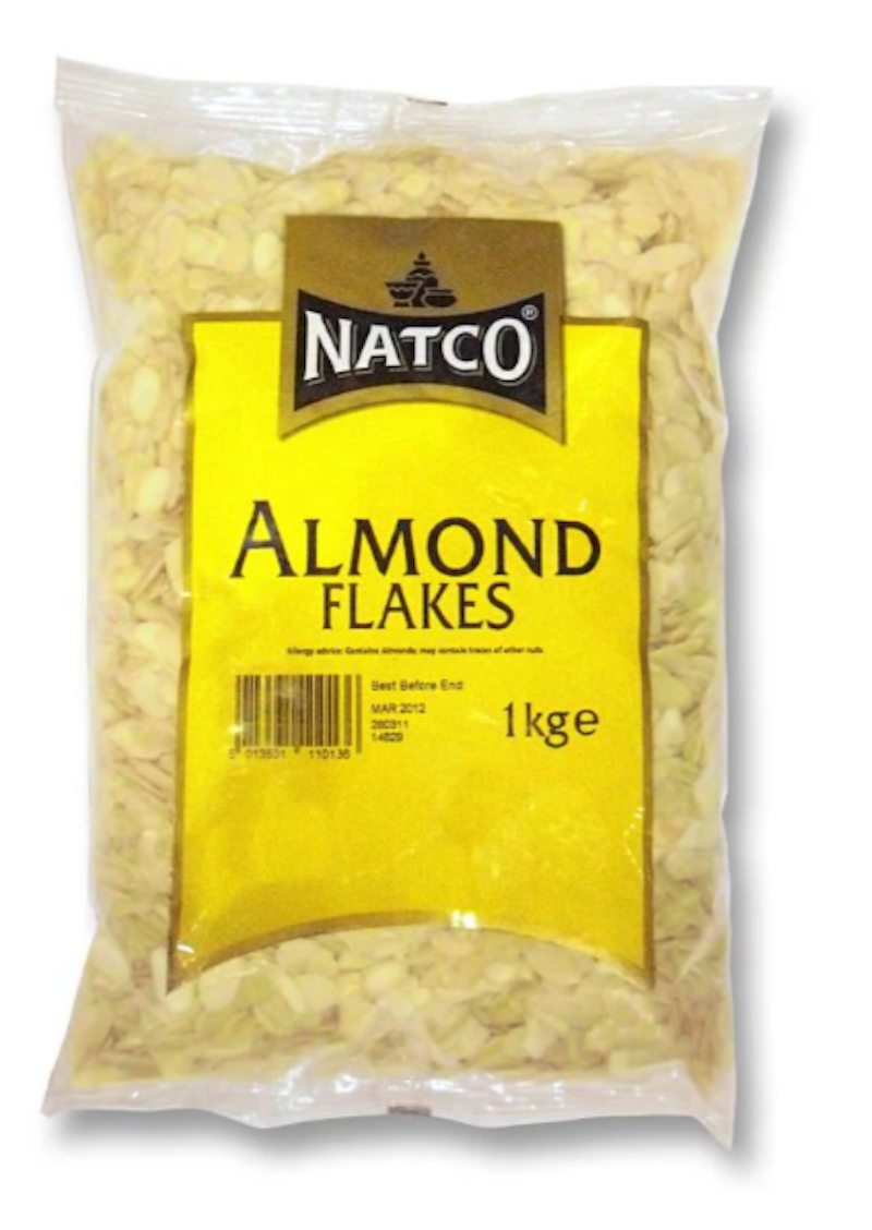 NATCO Almond Flakes 1kg – IndianMarket