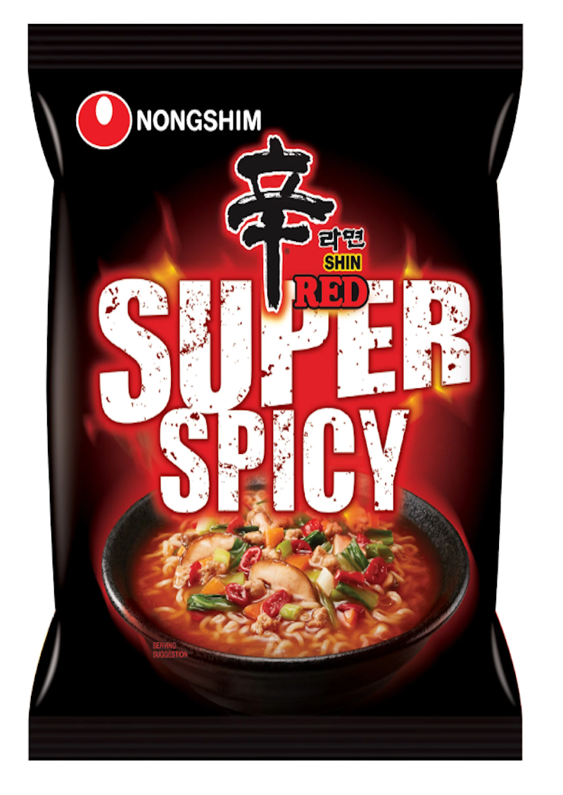 NONGSHIM Shin Red Super Spicy Noodle 120g – IndianMarket
