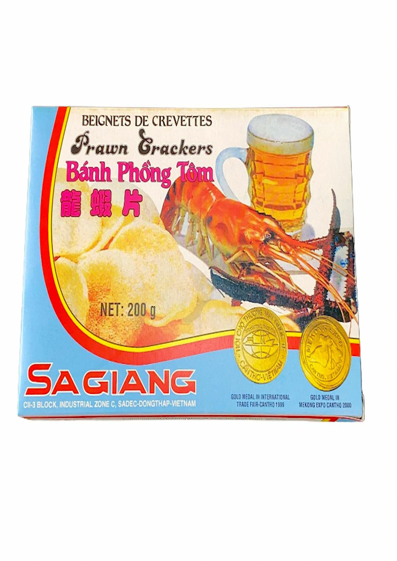 SA GIANG Unfried Prawn Crackers 200g – IndianMarket