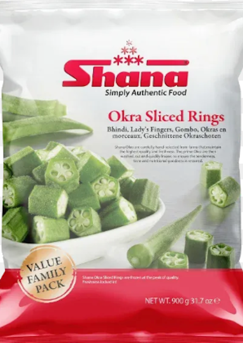 SHANA Frozen Okra Cut 340g – IndianMarket
