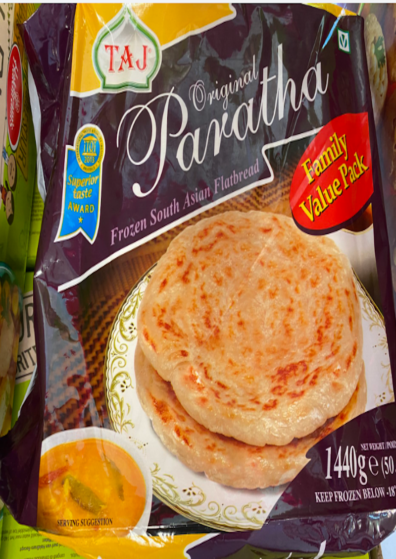 TAJ Frozen Original Paratha 1.44kg – IndianMarket