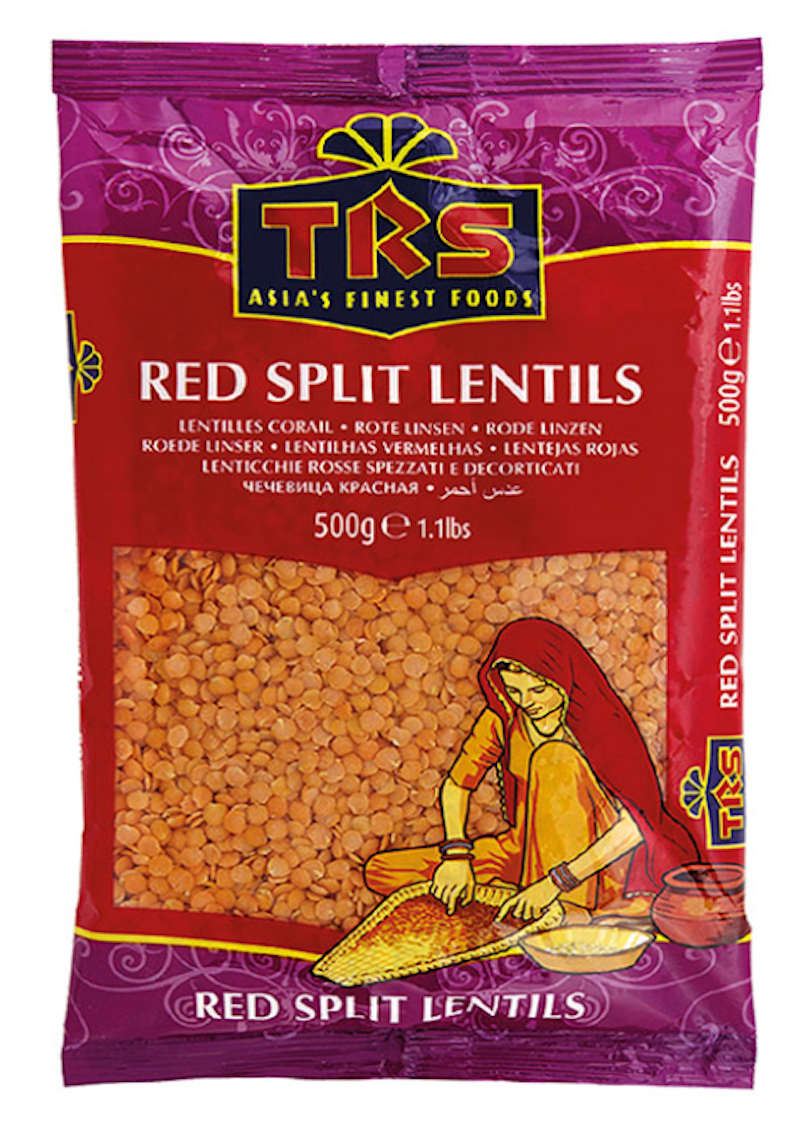 TRS Red Split Lentils 500g – IndianMarket