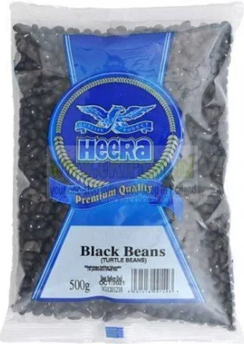 HEERA Black Turtle Beans 500g – IndianMarket